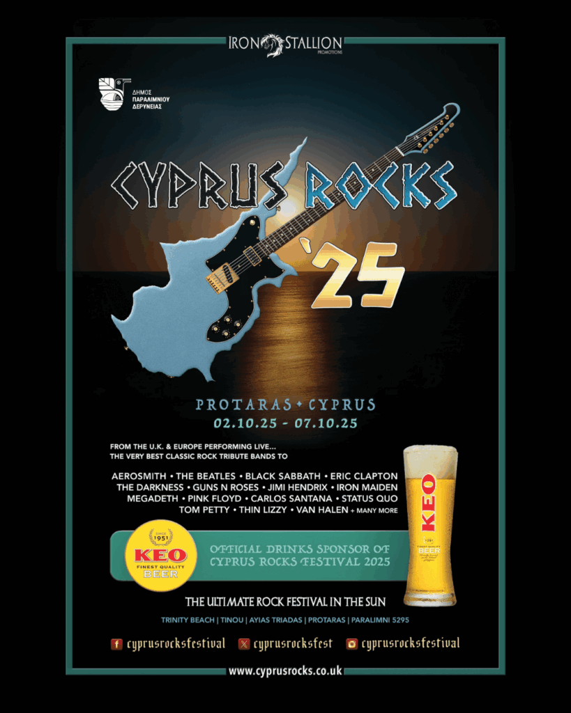 Cyprus Rocks 2025 - Official Website of the Municipality of Paralimni ...